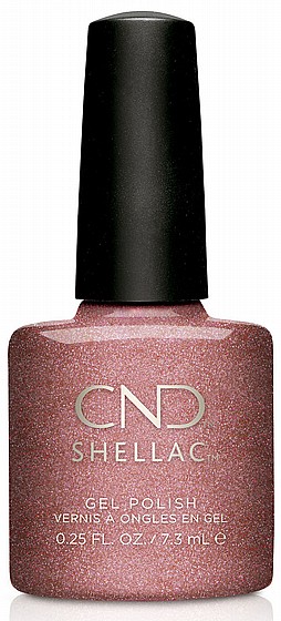 Shellac Untitled Bronze לק ג'ל היפואלרגני בצבע ברונזה מנצנץ אטום | CND ...