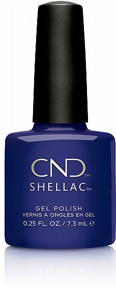 CND Shellac Purple Purple - לק ג'ל היפואלרגני בצבע סגול כחלחל מטאלי אטום | CND | לקים וג'לים ...