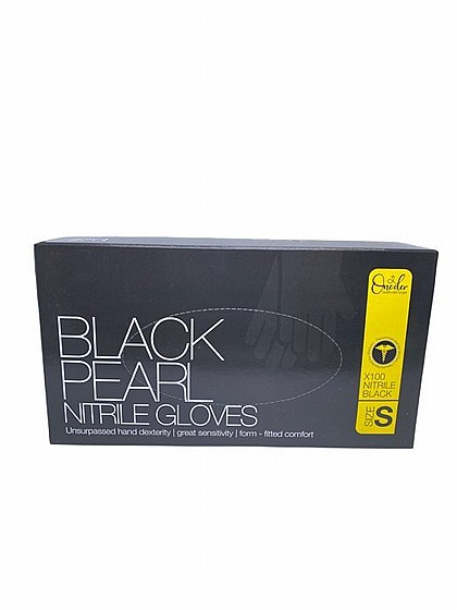 כפפות ניטריל שחורות וונדר Black Pearl Nitrile Gloves | כפפות | ציוד חד פעמי | פיין קוסמטיקס