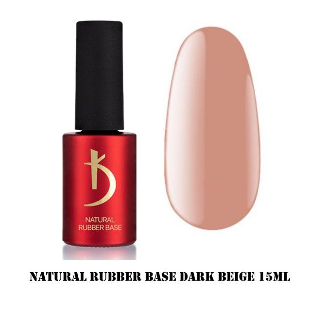 בייס ראבר קודי בצבע דארק בייג' 15 מ''ל Natural Rubber Base Dark Beige ...